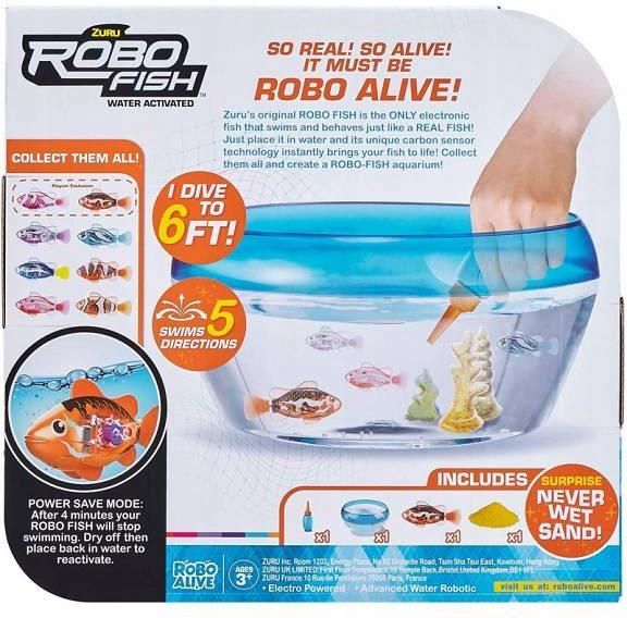 Zuru Robo Fish Rybka Pływająca Czerwona 7126 - Ceny i opinie - Ceneo.pl