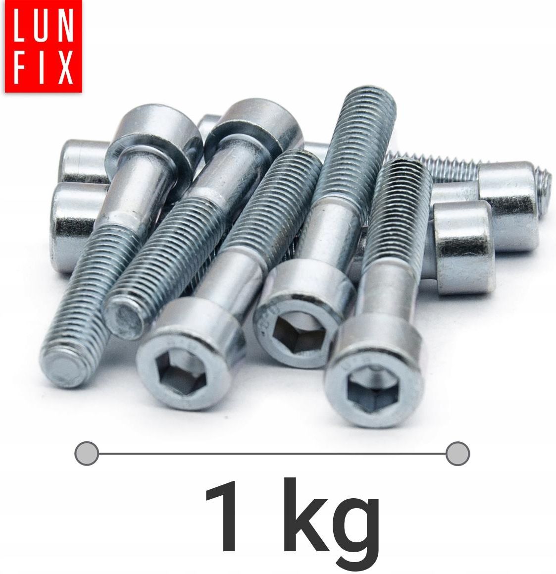 Lunfix M12X55 Śruba Imbusowa Ocynk Walcowa Din 912 - Opinie i ceny na Ceneo.pl