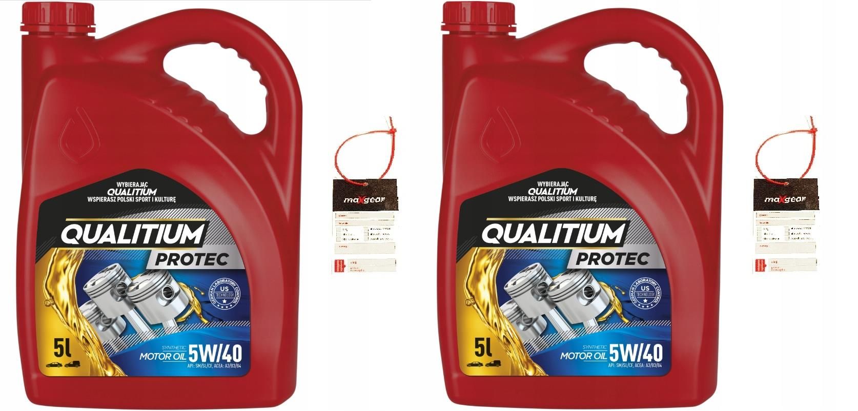 Olej silnikowy Qualitium Protec 5W40 2x5L - Opinie i ceny na Ceneo.pl