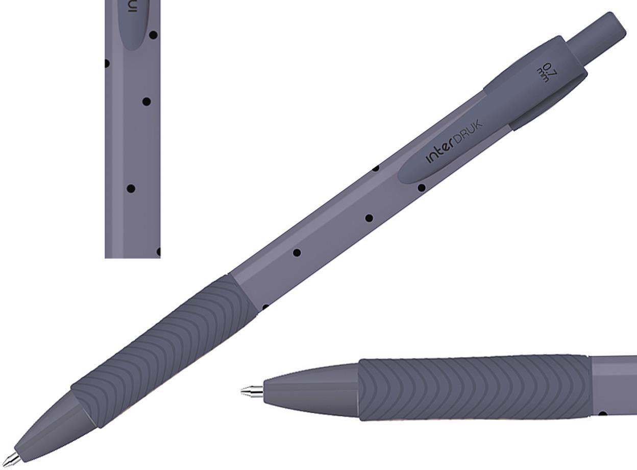 Interdruk Długopis Żelowy Niebieski 0,7Mm Kropki - Ceny i opinie - Ceneo.pl