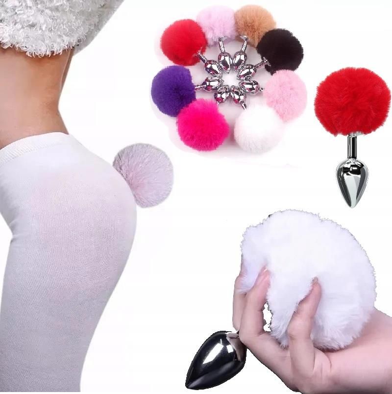 Stalowy Korek Analny Kita Ogon Króliczek - Ceneo.pl