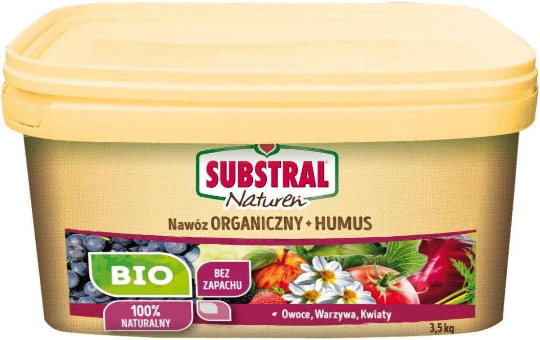 Nawóz Substral Naturen 2W1 Nawóz Organiczny + Humus 3,5Kg - Ceny i ...