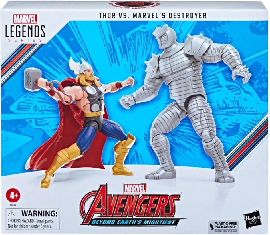 Hasbro Marvel Legends Series Thor Kontra Marvel'S Destroyer F7087 ...