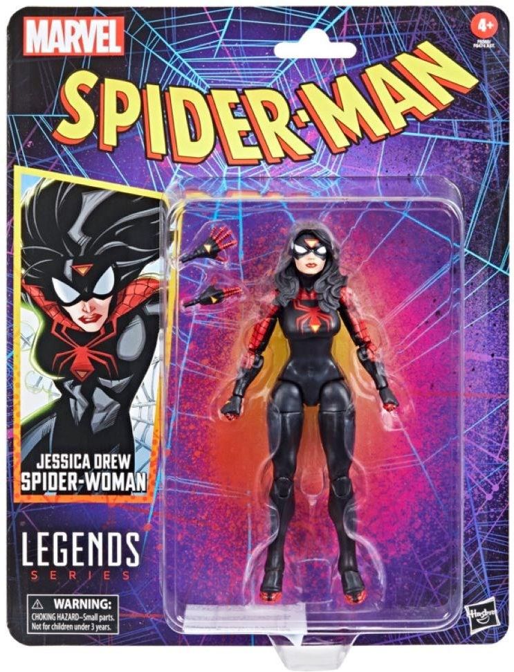 Hasbro Marvel Legends Series Jessica Drew Spider-Woman Spider-Man ...