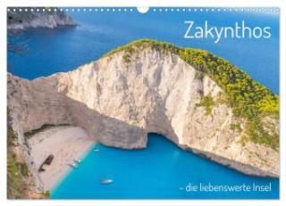 Zakynthos - die liebenswerte Insel (Wandkalender 2024 DIN A3 quer ...
