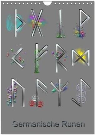 Germanische Runen (Wandkalender 2024 DIN A4 hoch), CALVENDO ...