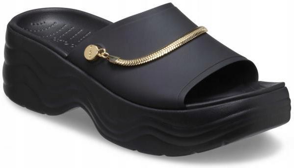 Damskie Klapki Platforma Crocs Skyline Slide 37-38 - Ceny i opinie ...