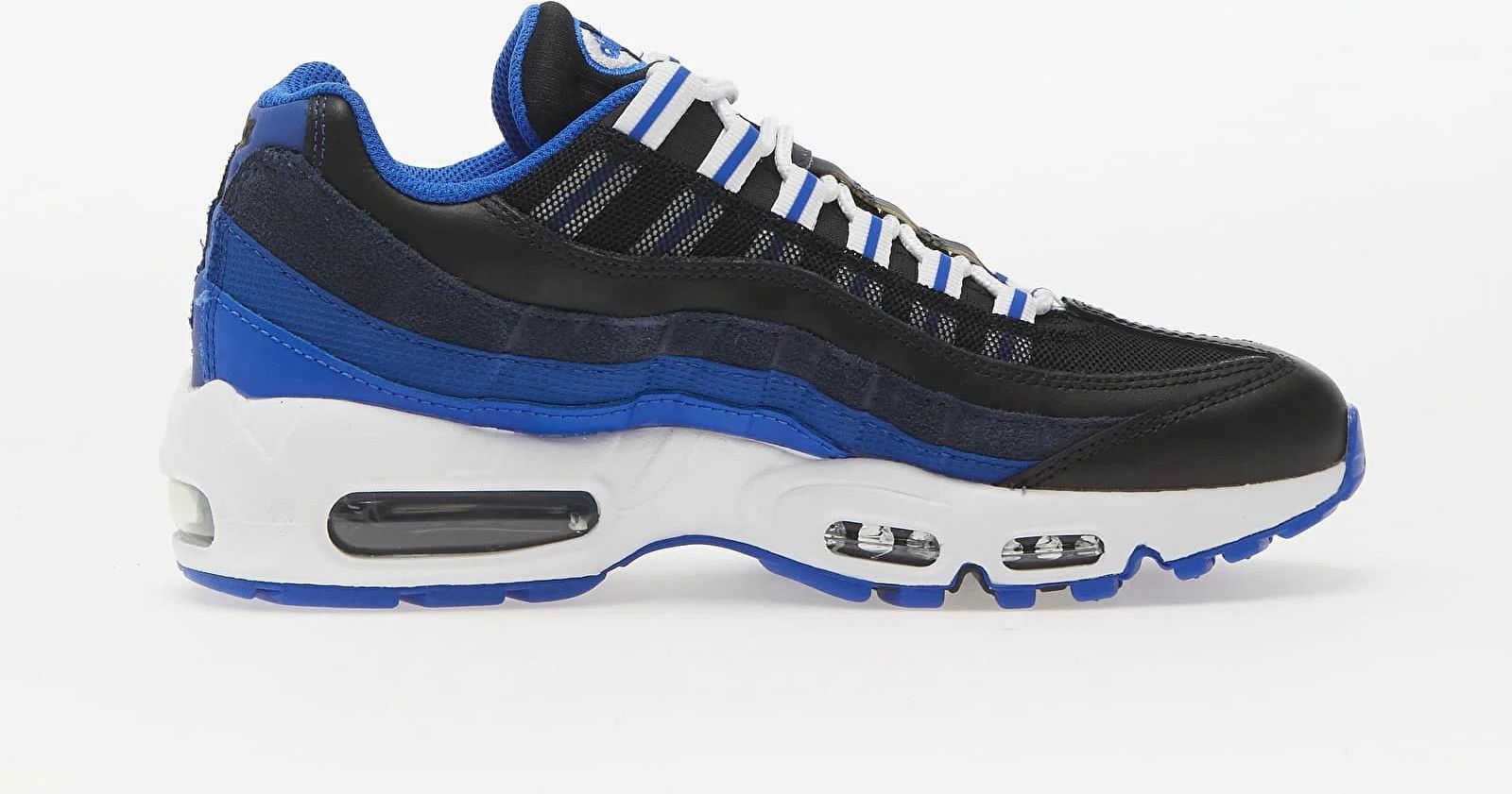 Nike Air Max 95 Black/ White-Tm Royal-Deep Royal Blue - Ceny i opinie ...
