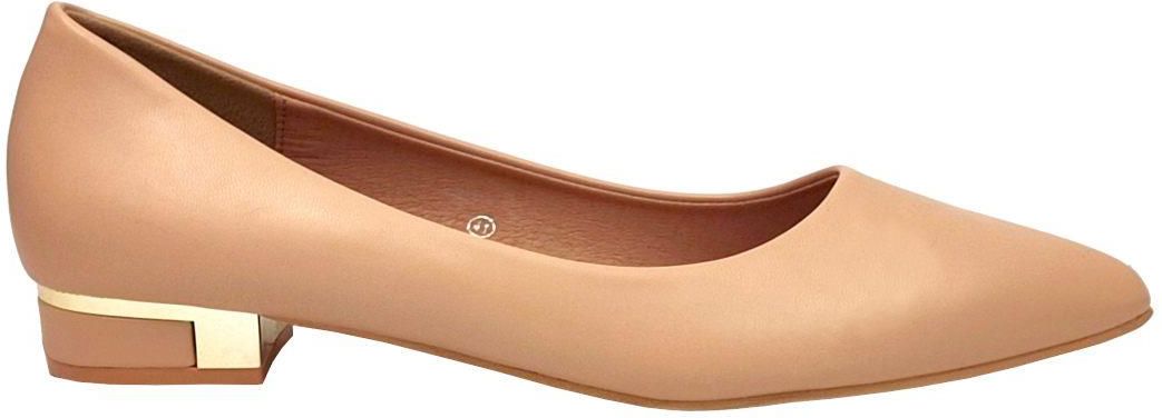 Baleriny w dużych rozmiarach Beżowy 43 - Ceny i opinie - Ceneo.pl