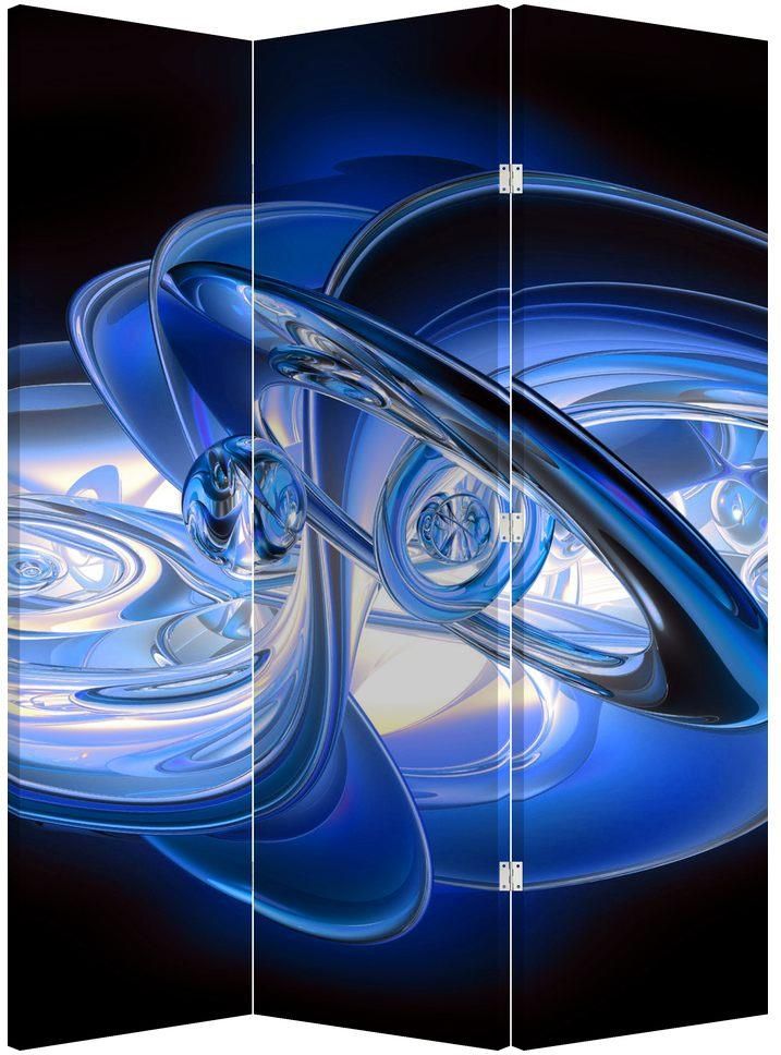 Domali Parawan Niebieska Abstrakcja Tryptyk 126X170Cm (P020070P135180) - Opinie i atrakcyjne ...