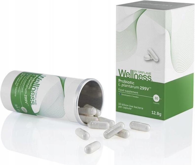 Oriflame Wellbiotyk Probiotic L. Plantarum 299V 30kaps - Opinie i ceny ...