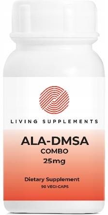 Living Supplements Ala Dmsa Combo 25 Mg Kwas Alfa Liponowy 90Kaps ...