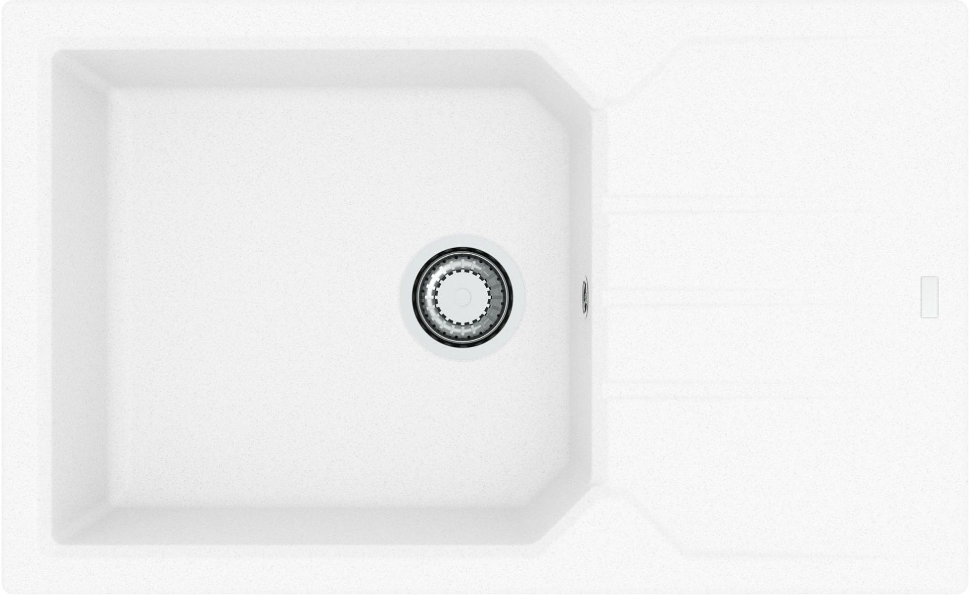 Zlewozmywak ALVEUS RECORD 40 Zlewozmywak granitowy, 780 x 480 mm, biały 1144964 - Opinie i ceny ...