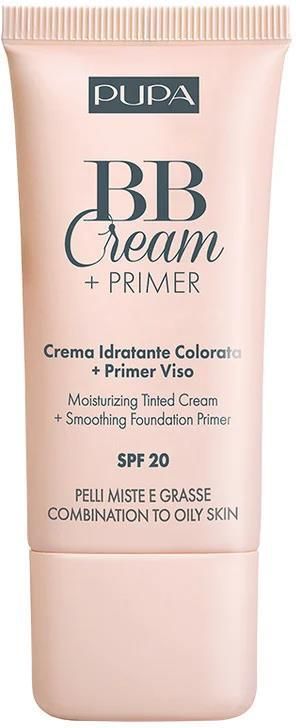 Pupa Milano Bb Cream + Primer Combination To Oily Skin Spf20 Krem Bb I ...