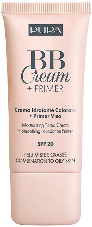 Pupa Milano Bb Cream + Primer Combination To Oily Skin Spf20 Krem Bb I ...