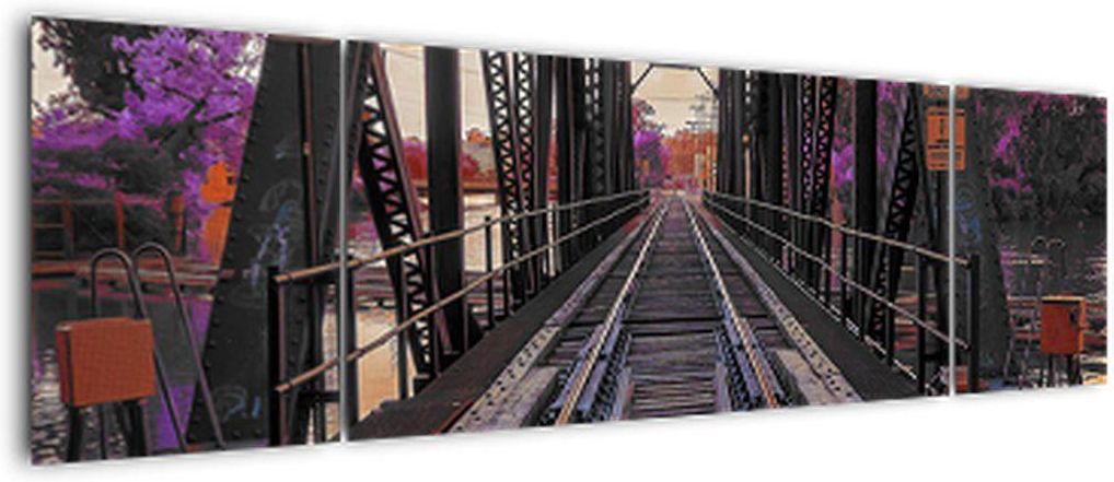Domali Obraz Mostu Kolejowego Tryptyk 170X50 Cm 26400 - Opinie i ...