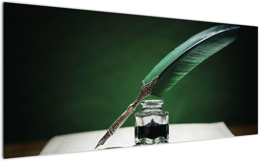 Domali Obraz Pióra Do Pisania Jednoczęściowy 120X50 Cm 70821 - Opinie i ...