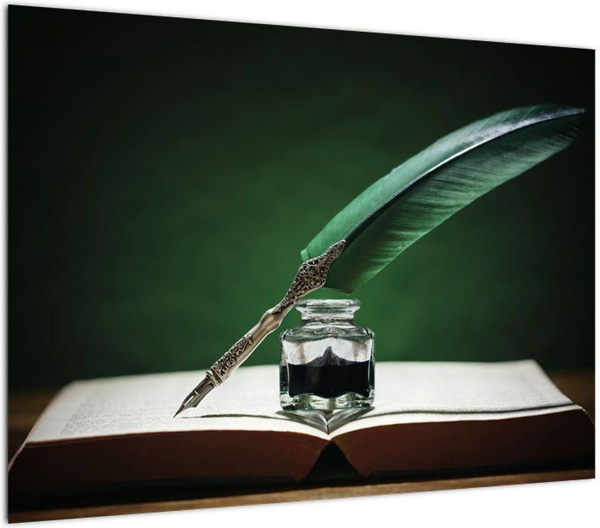 Domali Obraz Pióra Do Pisania Jednoczęściowy 70X50 Cm 70842 - Opinie i ...