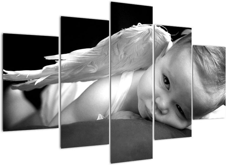 Domali Obraz Anioła Dziecka Pięcioczęściowy 150X105 Cm 70890 - Opinie i ...