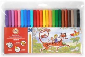 KOH-I-NOOR FLAMASTRY SPIERALNE 24 KOLORÓW MAzAKI - Ceny i opinie - Ceneo.pl