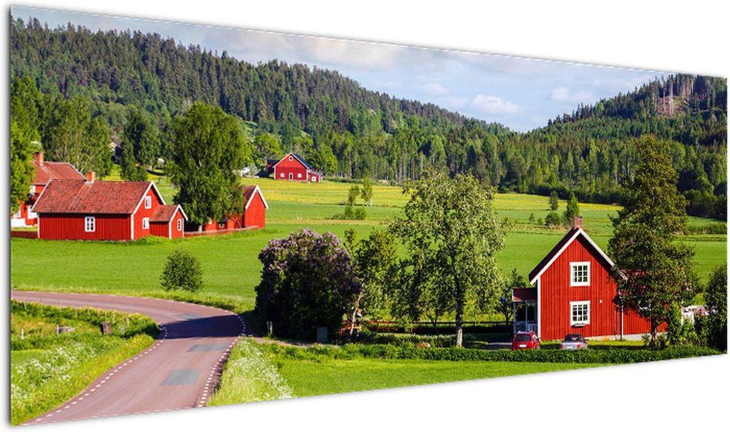 Domali Obraz Wsi Jednoczęściowy 145X58 Cm 37374 - Opinie i atrakcyjne ...