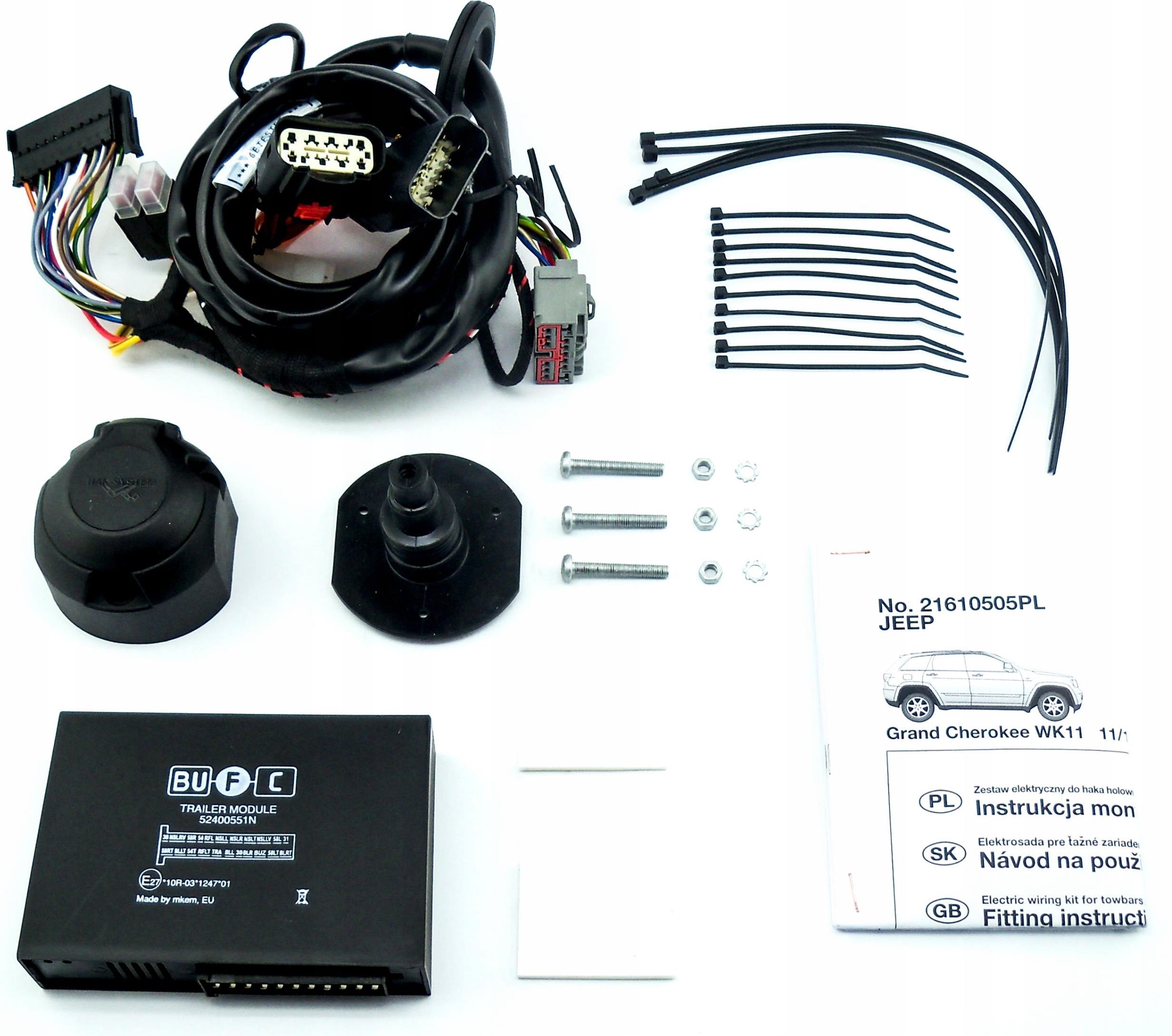 Hak System Wiązka Dedykowana Jeep Grand Cherokee Wk14 Od 2013 - Opinie ...