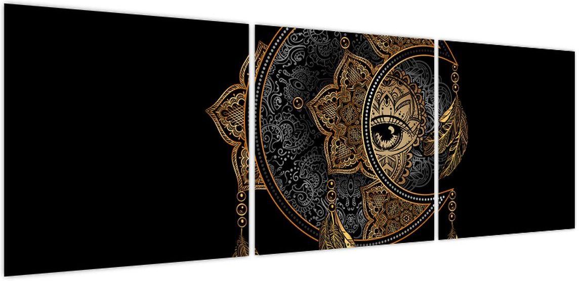 Domali Obraz Magiczne oko, tryptyk 150x50 cm (110787) - Opinie i ...