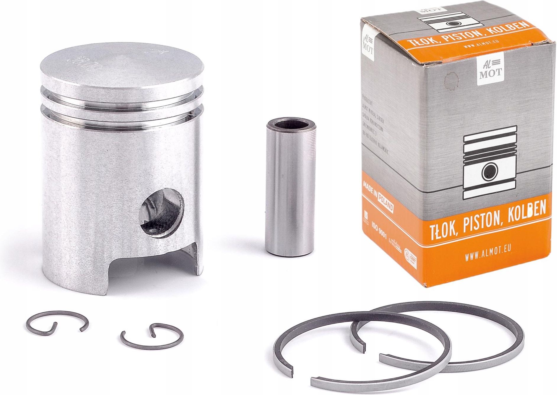 Części motocyklowe Almot Tłok S51 Kpl R4 39Mm 50Cm3 Simson 85061 ...