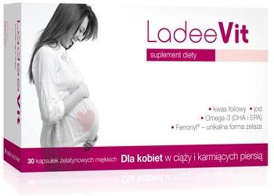 Ladee Vit 30 kapsułek - Opinie i ceny na Ceneo.pl