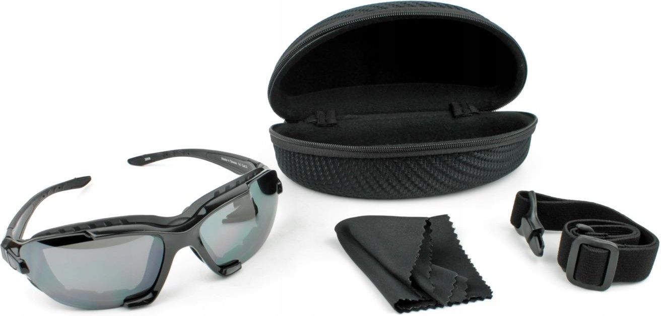 Gogle motocyklowe Wilmat Okulary Przyciemniane Uv Etui - Opinie i ceny ...