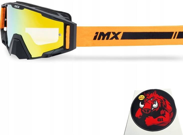 Gogle motocyklowe Imx Racing Sand Atv Cross Enduro 2Szyby - Opinie i ...