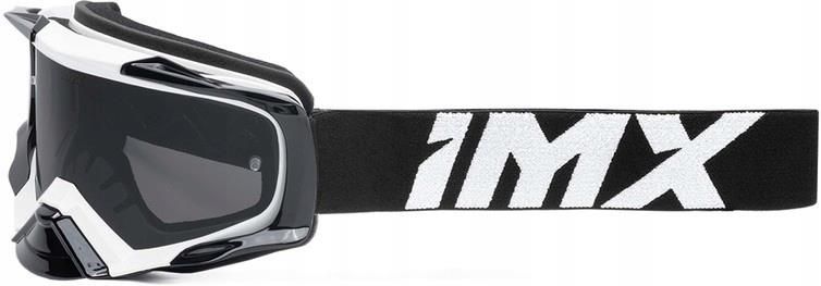 Gogle motocyklowe Imx Cross Enduro Dust White Gloss Szyba Dark - Opinie ...