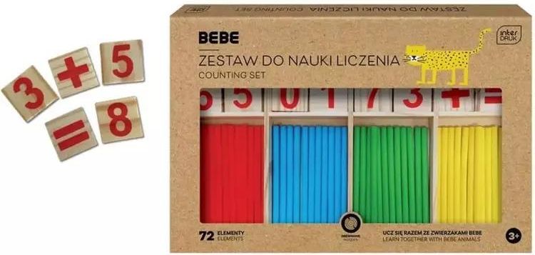 Interdruk Zestaw Edukacyjy Drewniany Liczenie Bb Kids - Ceny i opinie ...