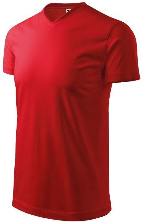 Koszulka Malfini Heavy V-neck M MLI-11107 czerwony : Rozmiar - M - Ceny ...