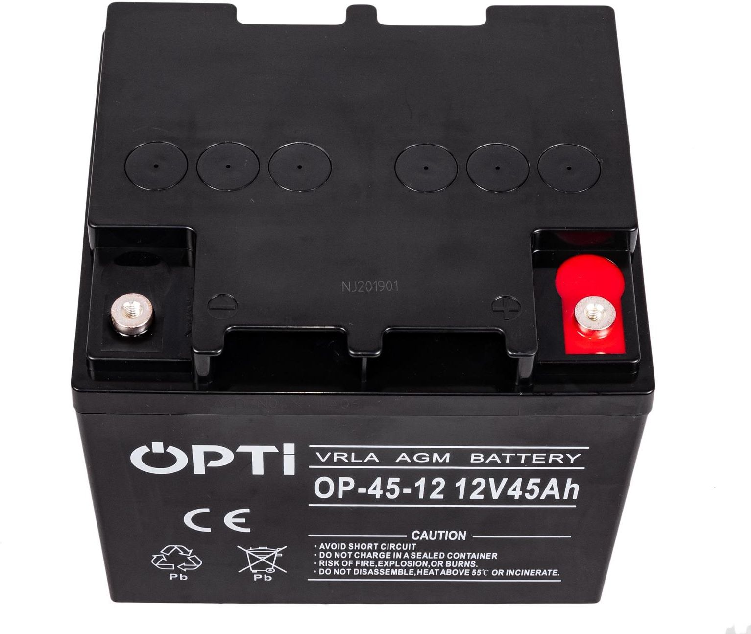 Przetwornica napięcia Volt Polska Akumulator Agm Opti 12V 45Ah Zewnętrzny Wyświetlacz Lcd Tooles ...