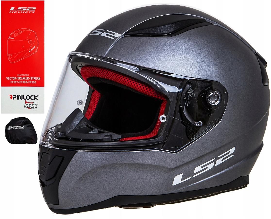Kask motocyklowy Ls2 Integralny Ff353 Rapid Titan Pinlock - Opinie i ...