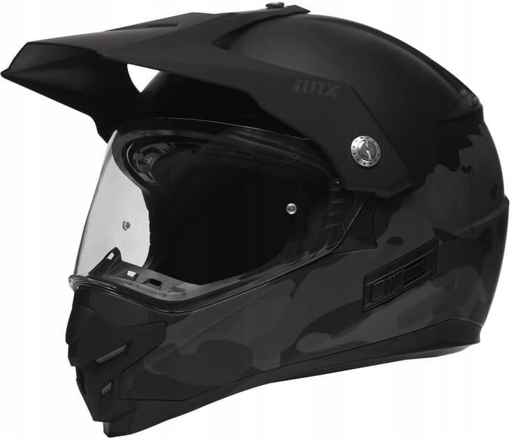 Kask motocyklowy Imx Racing Mxt-01 Black/Camo - Opinie i ceny na Ceneo.pl
