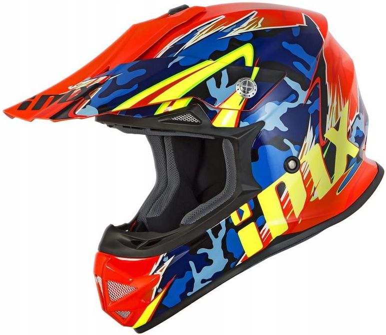 Kask motocyklowy Imx Off Road Fmx01 Orange - Opinie i ceny na Ceneo.pl