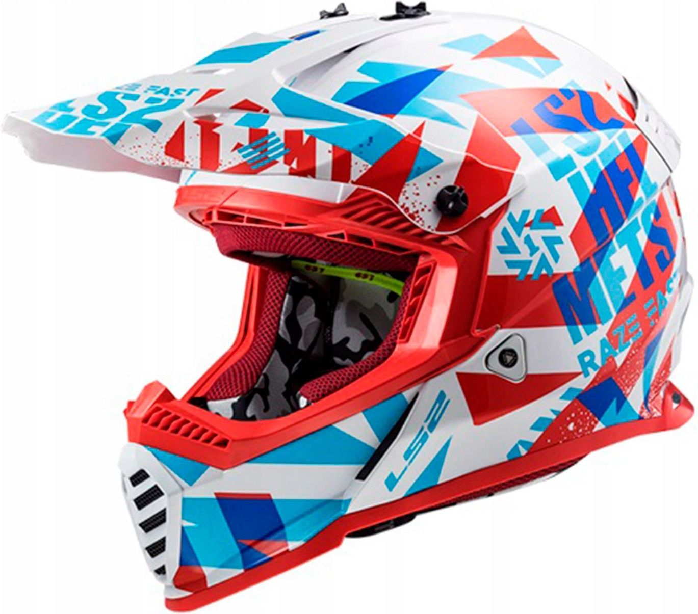 Kask motocyklowy Ls2 Enduro Mx437 Fast Evo Funky - Opinie i ceny na ...