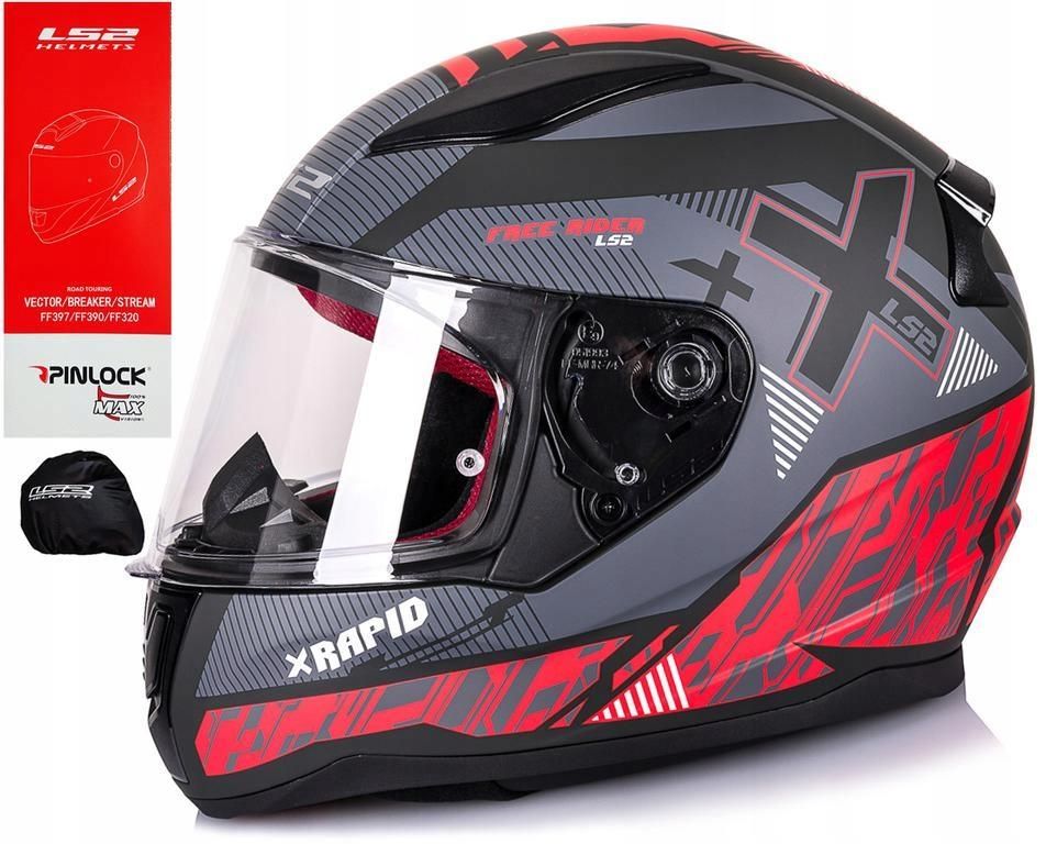 Kask motocyklowy Ls2 Integralny Ff353 Rapid Xtreet Pinlock - Opinie i ...