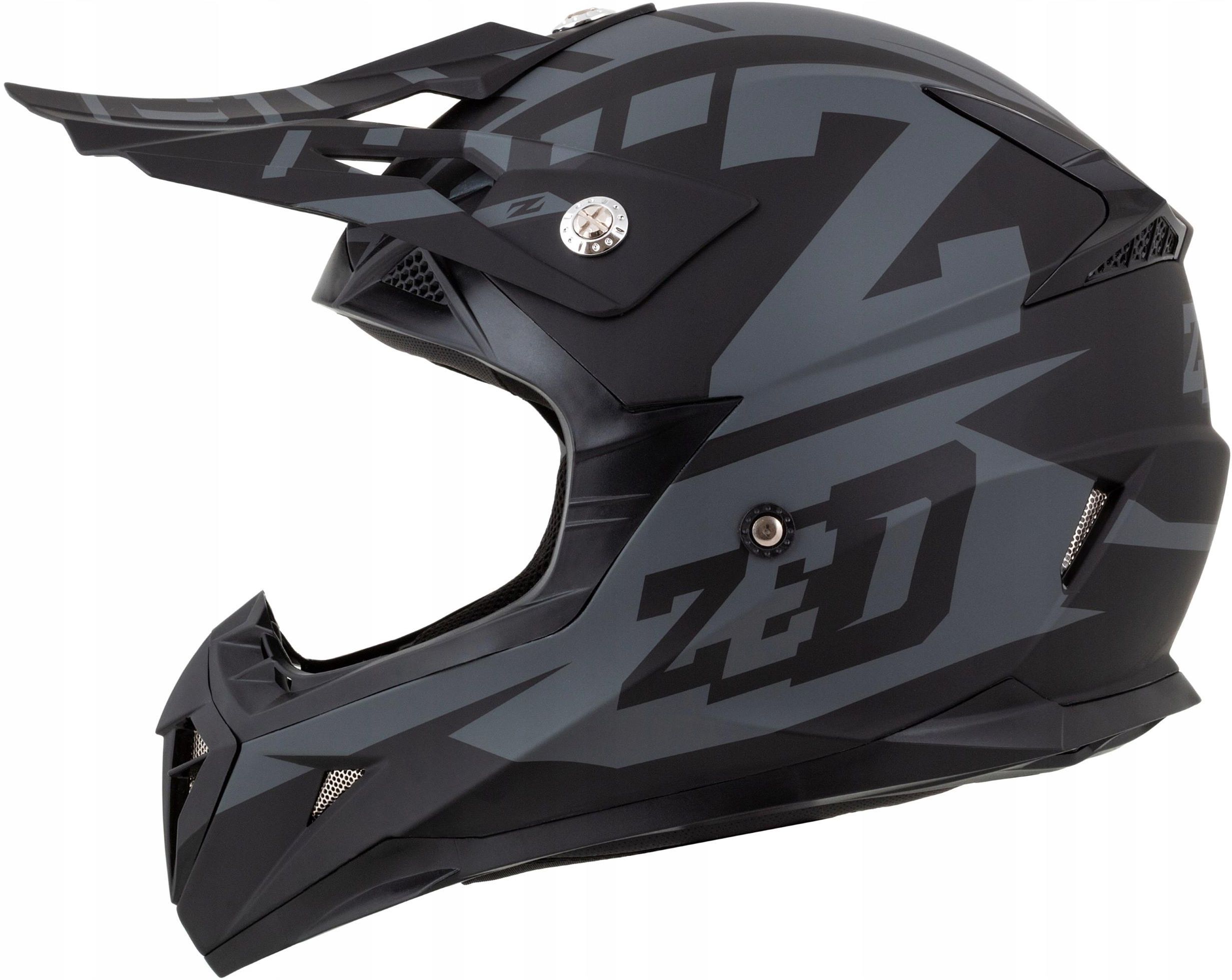 Kask motocyklowy Zed Red X1 Cross Quada Gogle - Opinie i ceny na Ceneo.pl