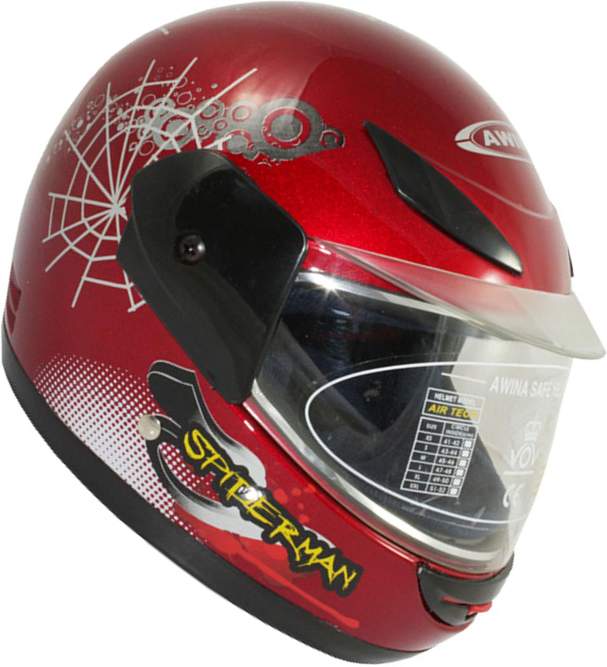 Kask motocyklowy Awina Dziecięcy Dla Dziecka Spiderman - Opinie i ceny ...