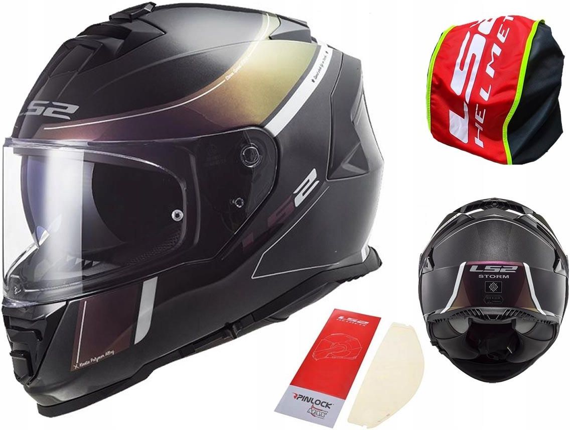 Kask motocyklowy Ls2 Ff800 Storm Ii Velvet Rainbow Kameleon - Opinie i ...