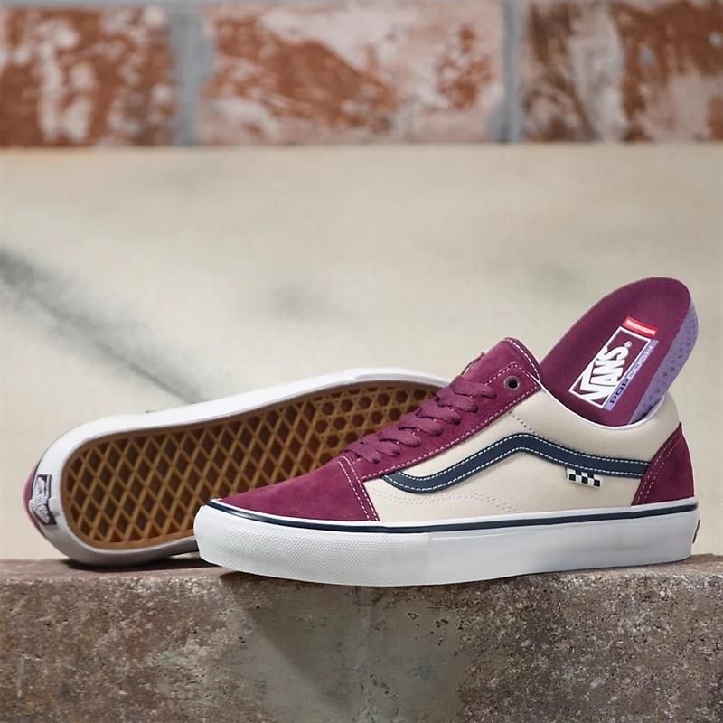 Buty VANS - Mn Skate Old Skool Mauve Wine (ALO) rozmiar: 40.5 - Ceny i ...