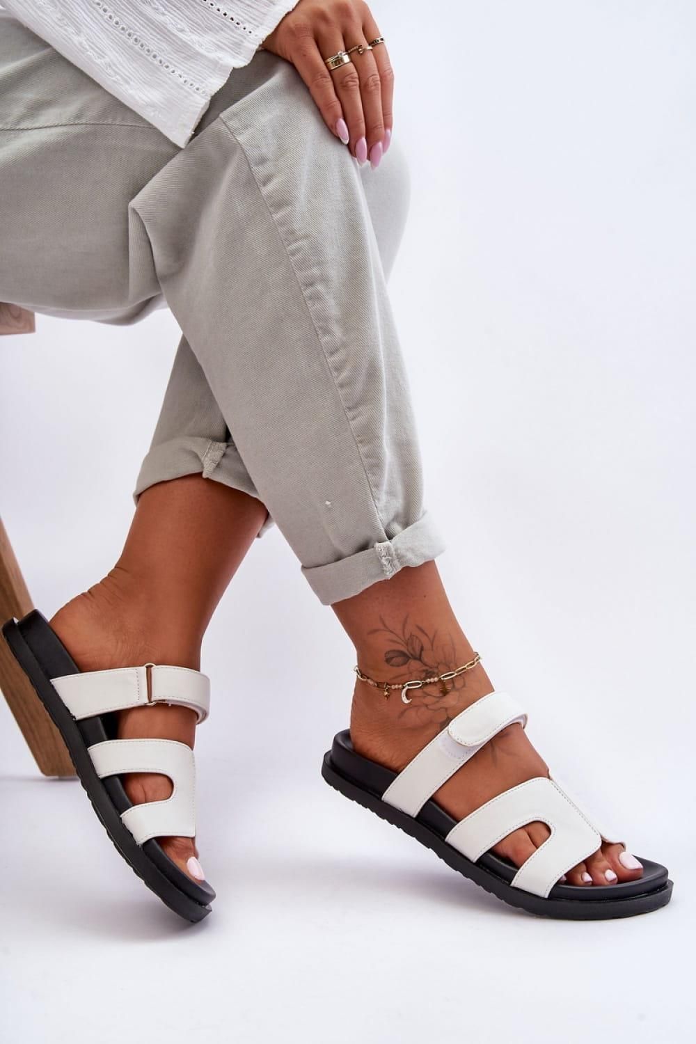 Sandał Klapki Model Amedon H8-522 White - Step in style - Ceny i opinie - Ceneo.pl