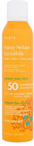 Pupa Invisible Sunscreen Spray Spf50 Preparat Do Opalania Ciała 200 ml - Opinie i ceny na Ceneo.pl