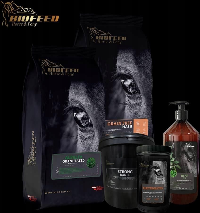 Granulat Pasza Dla Koni Wrażliwych Biofeed 25Kg - Ceny i opinie - Ceneo.pl