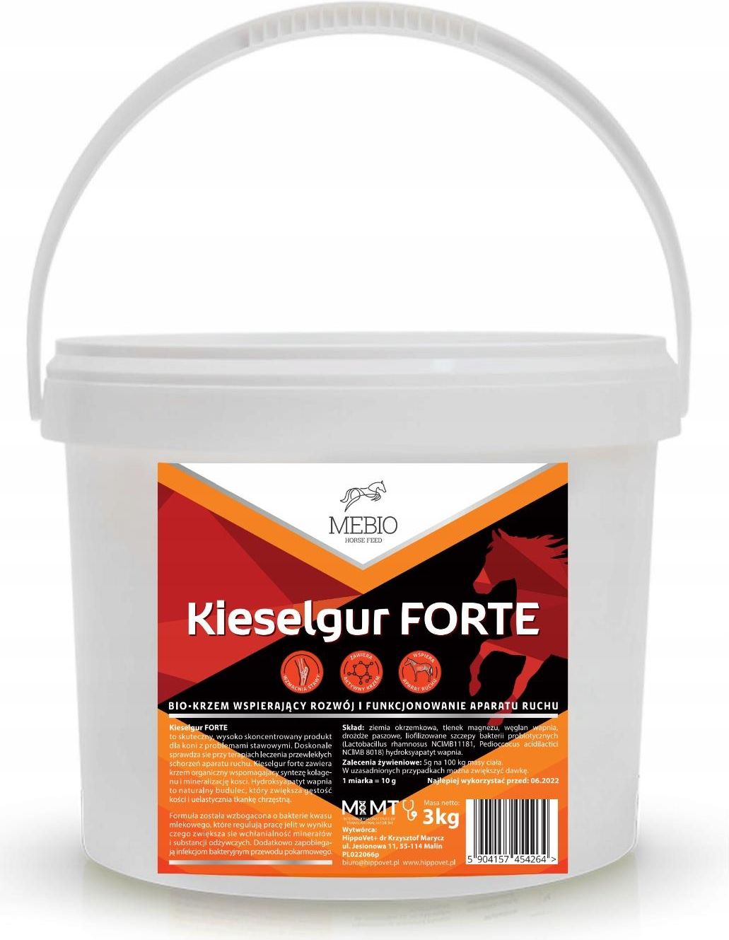 Mebio Kieselgur Forte 3 Kg, Aktywny Krzem Na Stawy - Ceny i opinie - Ceneo.pl