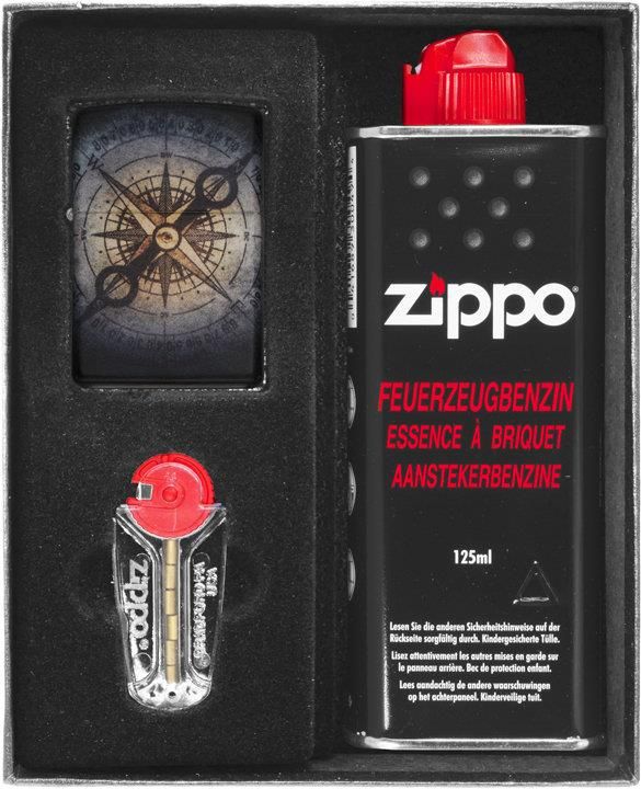 Zippo Usa Zestaw Zippo Compass Ghost Prezentowy - Ceny i opinie - Ceneo.pl