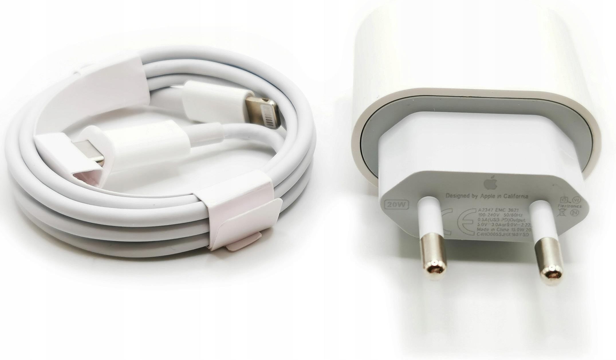 Ładowarka do telefonu Apple Ładowarka Usbc Iphone 12 13 Pro 20W Kabel ...